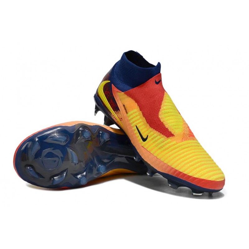 Nike Phantom 6 High Cut Elite FG X Haaland Laser Orange Lemon Venom ...