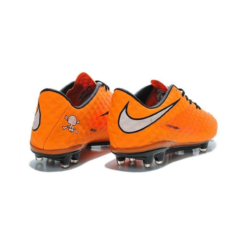 Discount 2014 New FIFA Orange White Nike HyperVenom Phantom FG ACC Boot