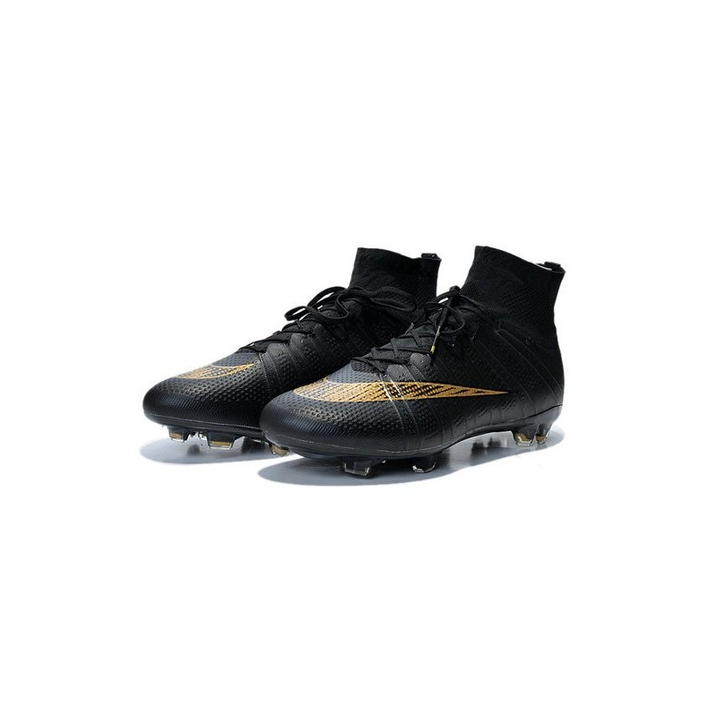 Nike Ronaldo Mercurial Superfly 4 FG ACC Boots In Black Golden