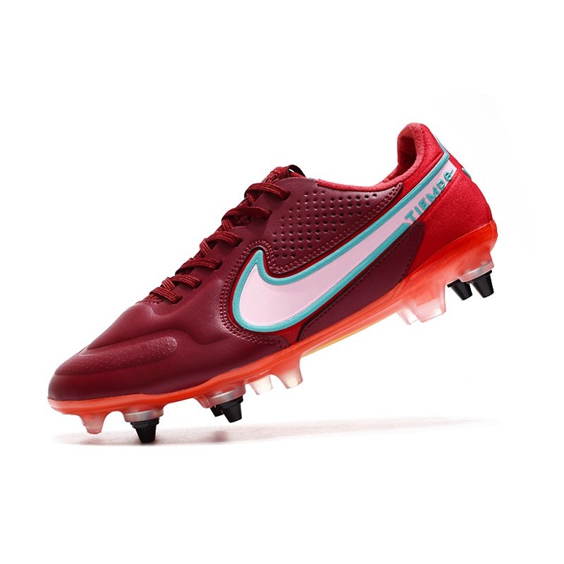 Nike Tiempo Legend 9 Elite SG PRO AC Blueprint - Team Red White Mystic